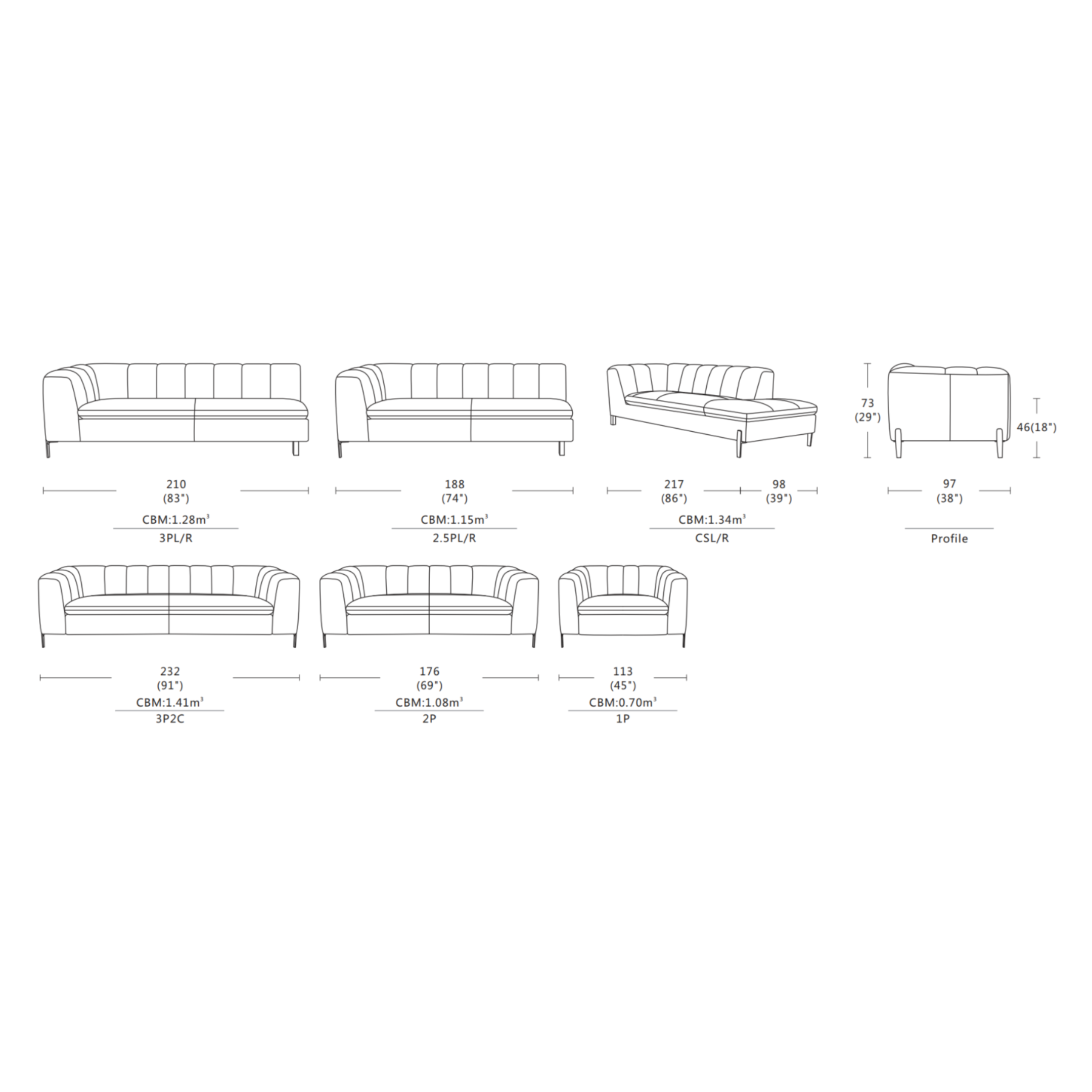 Minkštas kampas | Vonray - Sofaforma