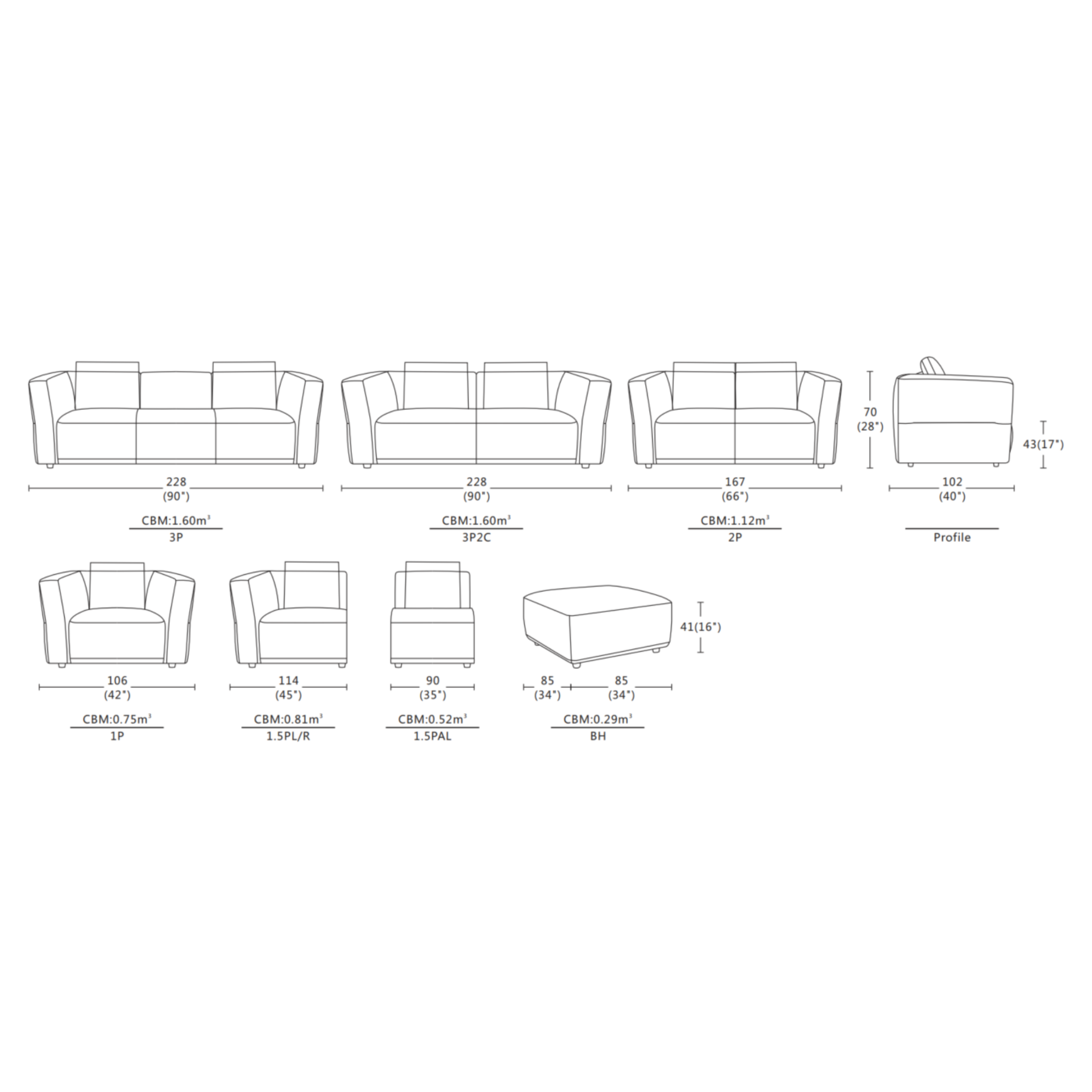 Sofa | Sweet - Sofaforma