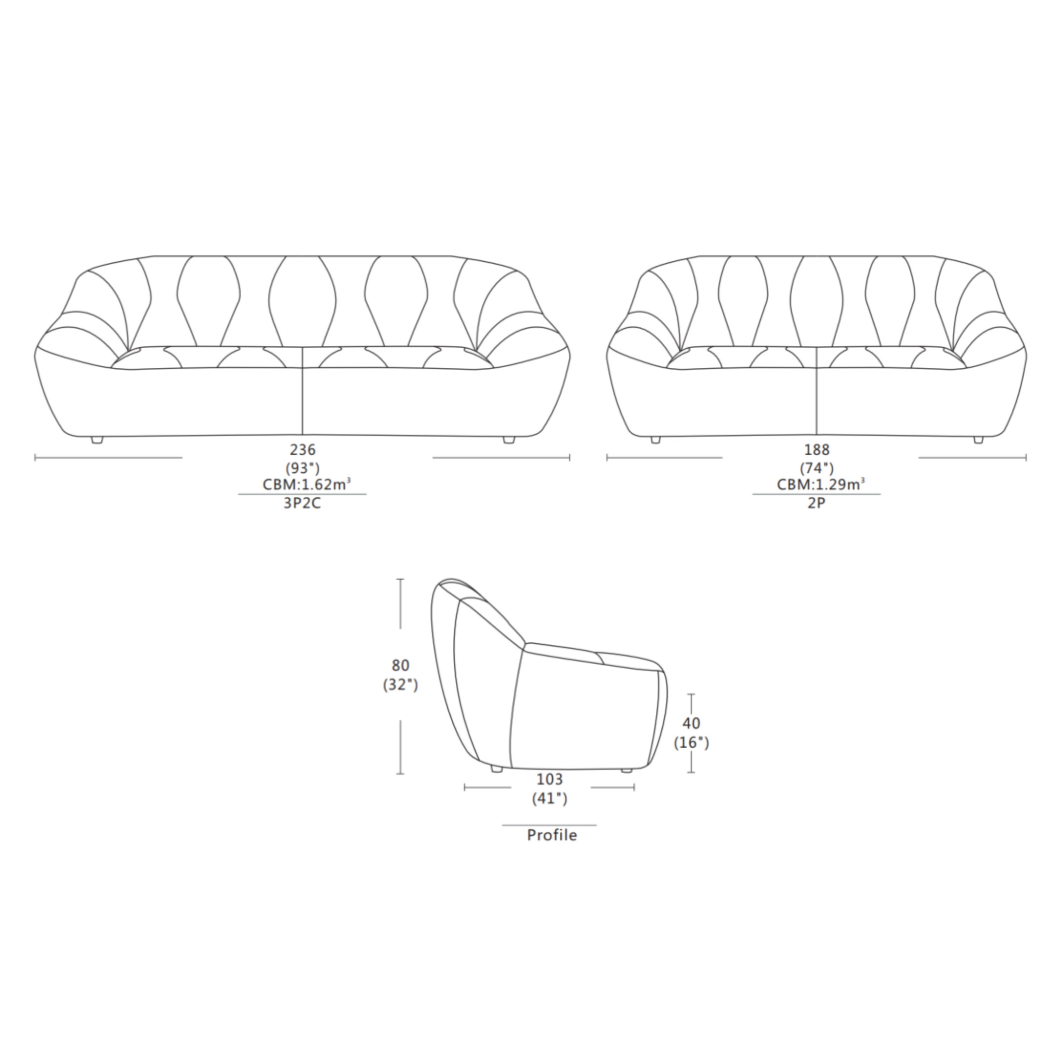 Sofa | Eloise - Sofaforma